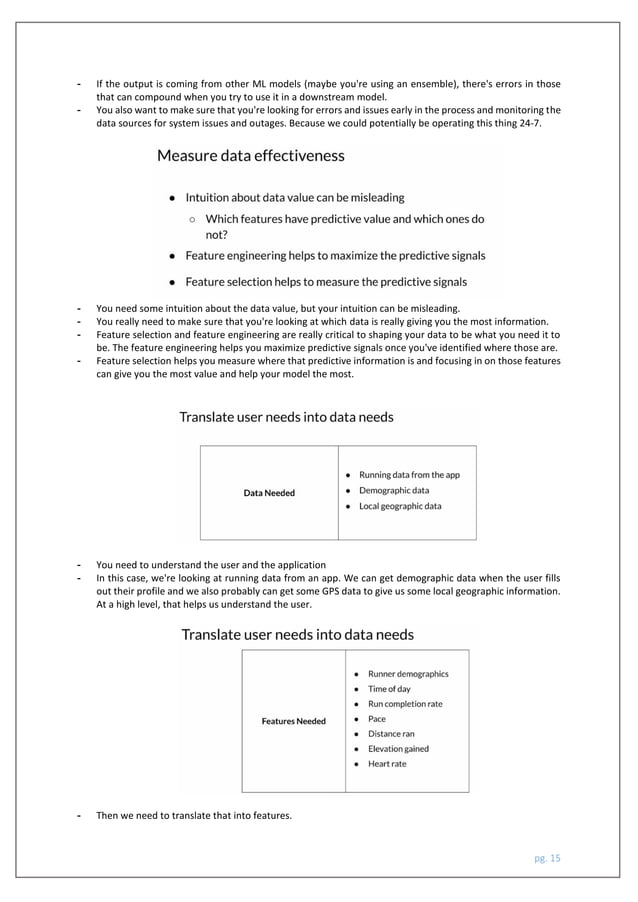 Course 2 Machine Learning Data LifeCycle in Production - Week 1 | PDF