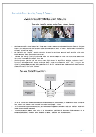 Course 2 Machine Learning Data LifeCycle in Production - Week 1 | PDF