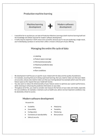 Course 2 Machine Learning Data LifeCycle in Production - Week 1 | PDF