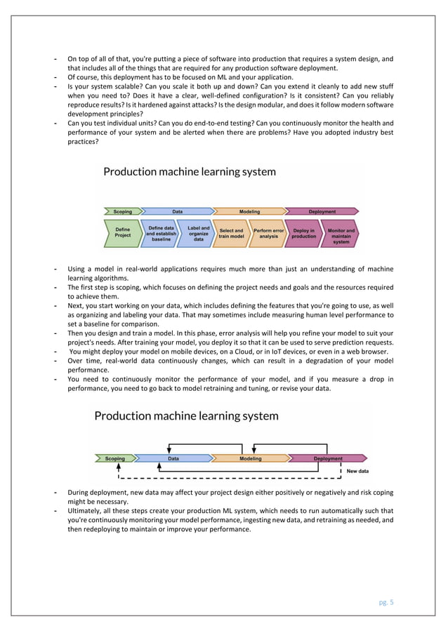 Course 2 Machine Learning Data Lifecycle In Production Week 1 Pdf