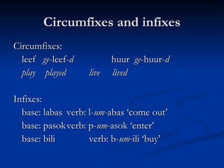 Week 1 - Introduction to morphology and syntax.ppt