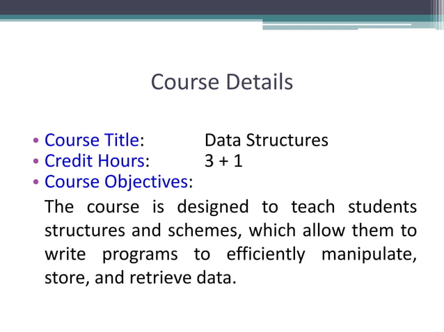 Introduction To Data Structures And Algorithms Pptx Programming 5560