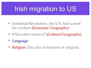 Module 1: intro to human geography | PPT