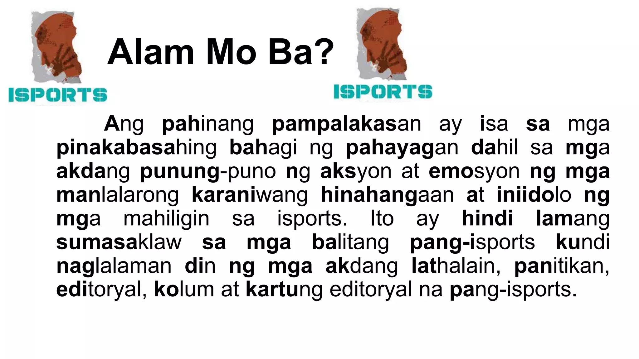 WEEK 1 - ISPORTS AT SULATING PANG-ISPORTS.pptx