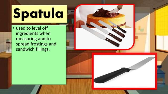 Cookery 8 -Week 1 kitchen tools, equipment, paraphernalia | PPSX | Home ...