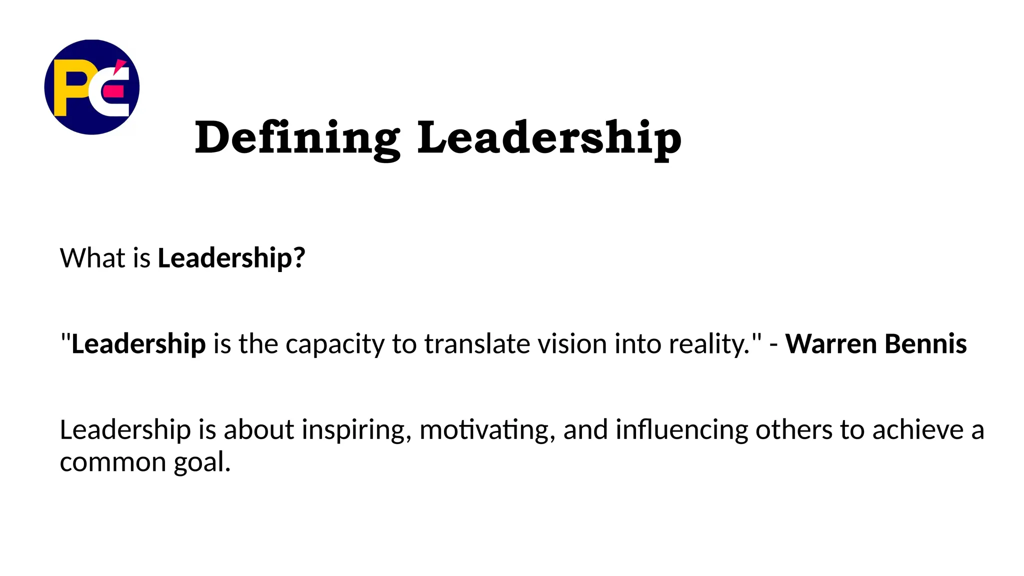 WEEK 1- LEADERSHIP : Basics of Leadership and Understanding Leadership ...