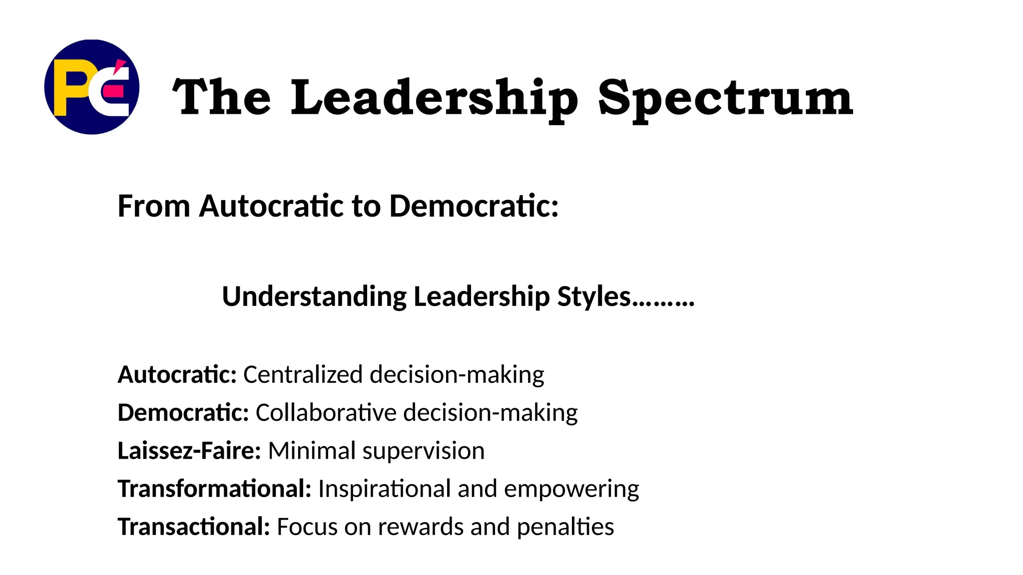 WEEK 1- LEADERSHIP : Basics of Leadership and Understanding Leadership ...