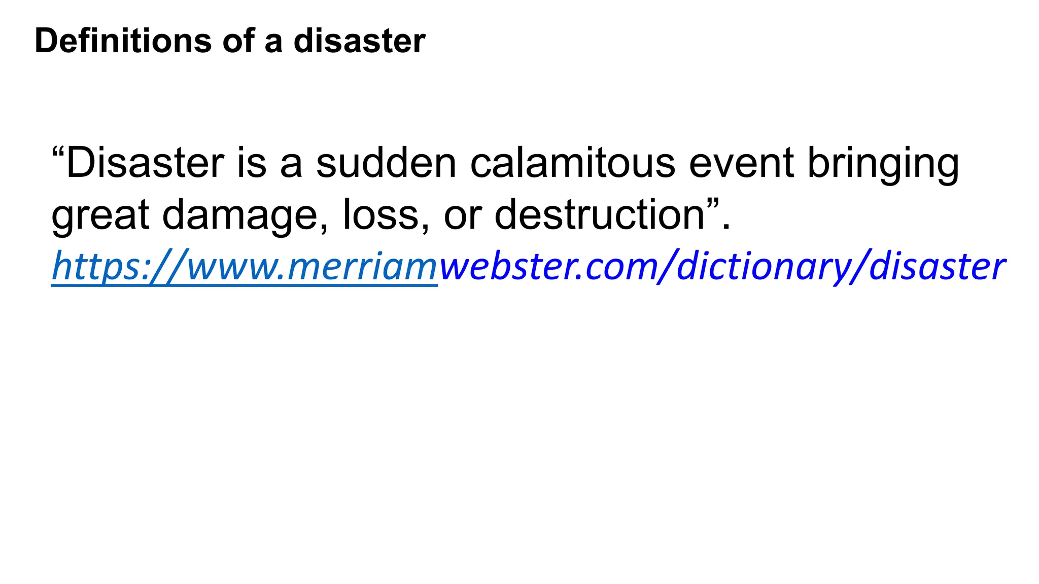 Basic Concept of Disaster and Disaster Risk | PPTX