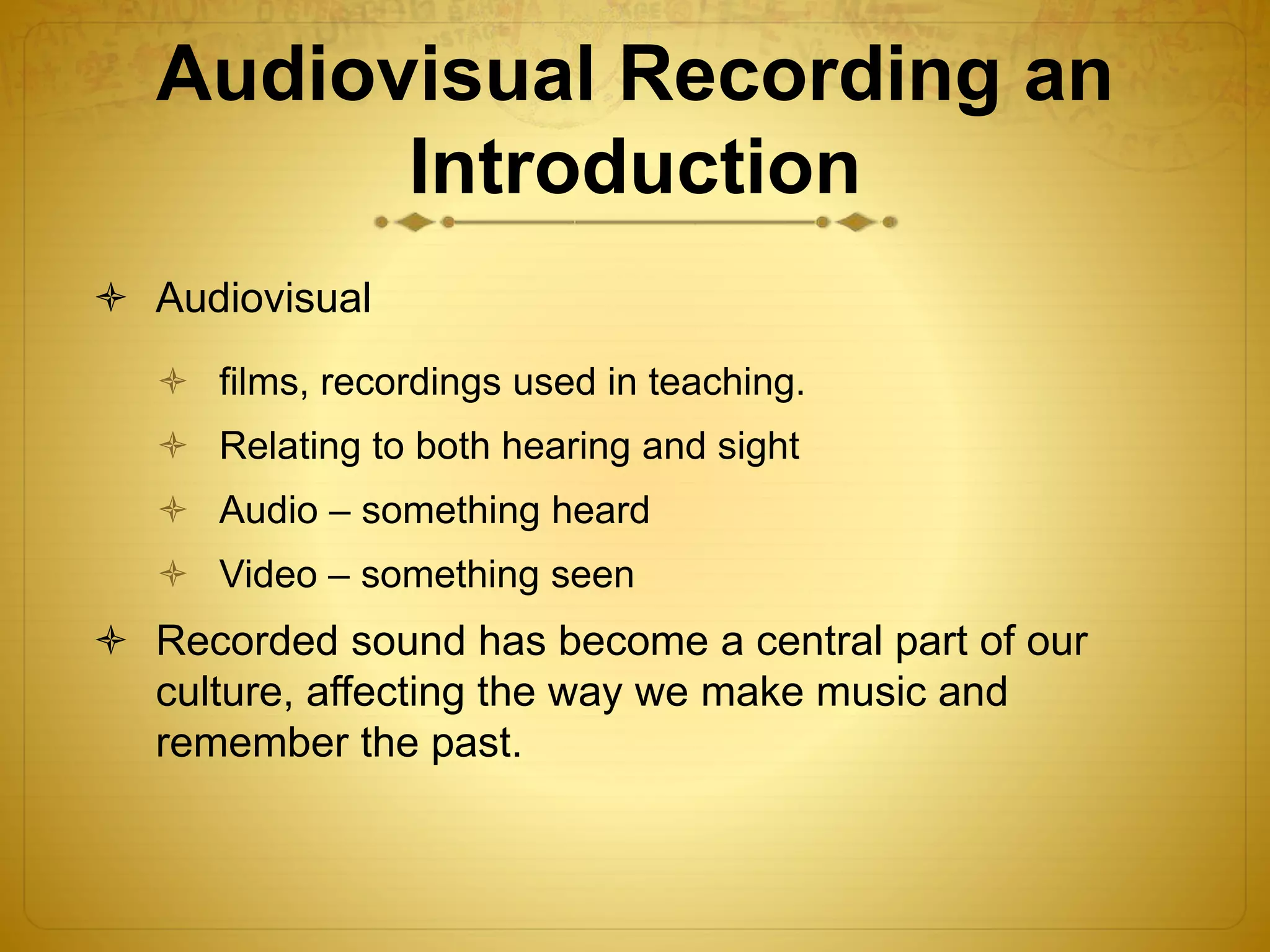 Intro to Video Production | PPTX