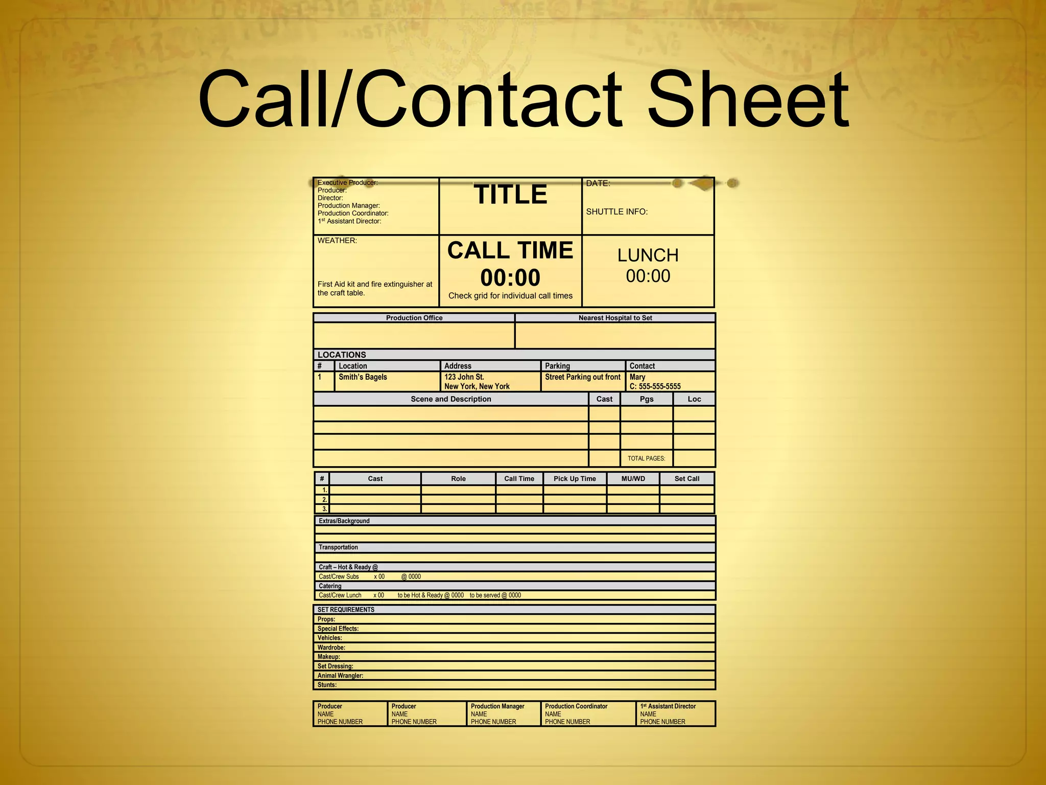 Intro to Video Production | PPTX