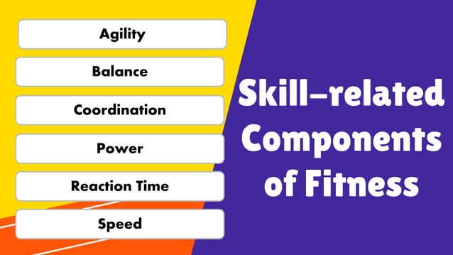 Health and Skill related Components of Fitness | PPTX | Bodybuilding ...