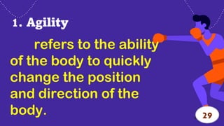 Health and Skill related Components of Fitness | PPTX