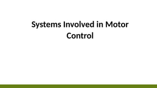 COURSE TITLE: APPLIED MOTOR CONTROL AND LEARNING OF EXERCISE, SPORTS ...
