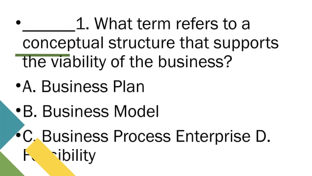 Week 1-Q2-Developing Business Model.pptx | Business | Business and Finance