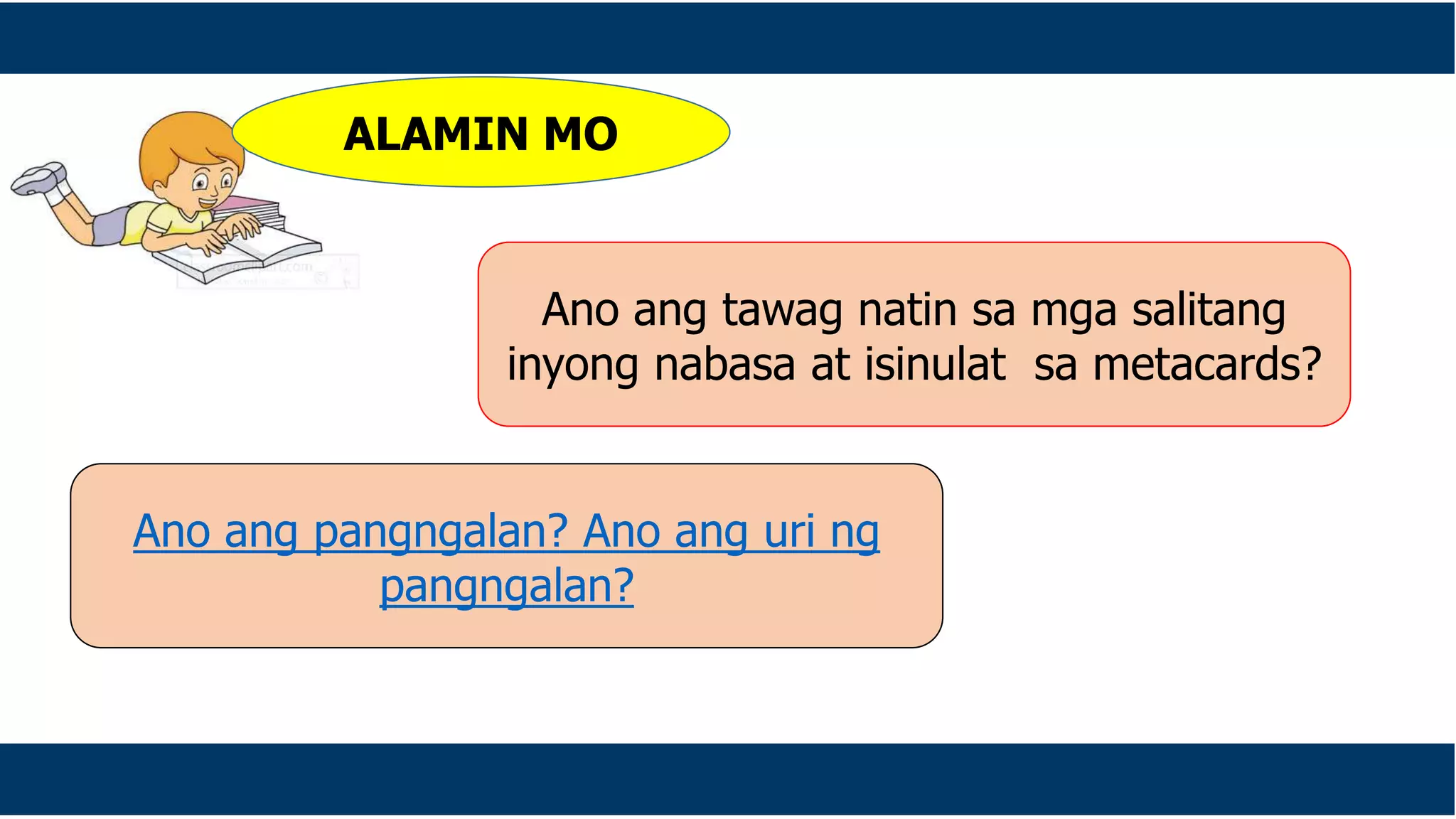 Filipino 6 Grade 6 1st Quarter Week 1 | PPTX