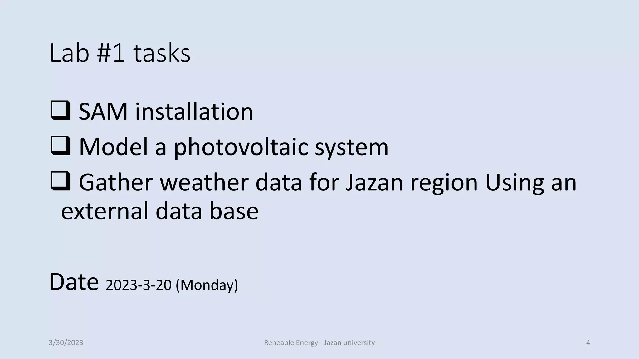 SAM renewable energy software - (system advisor model) | PPTX