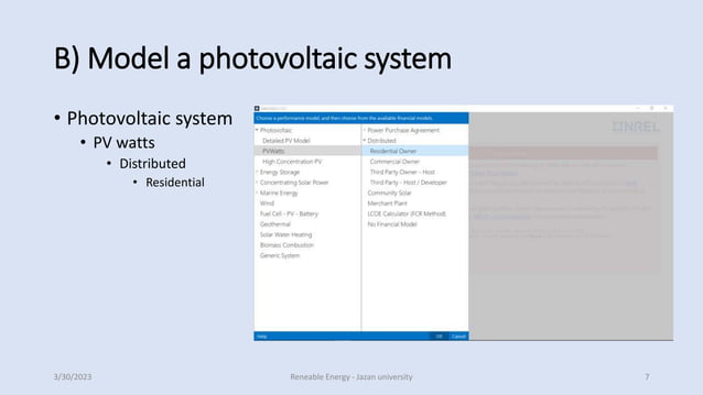 SAM renewable energy software - (system advisor model) | PPTX ...