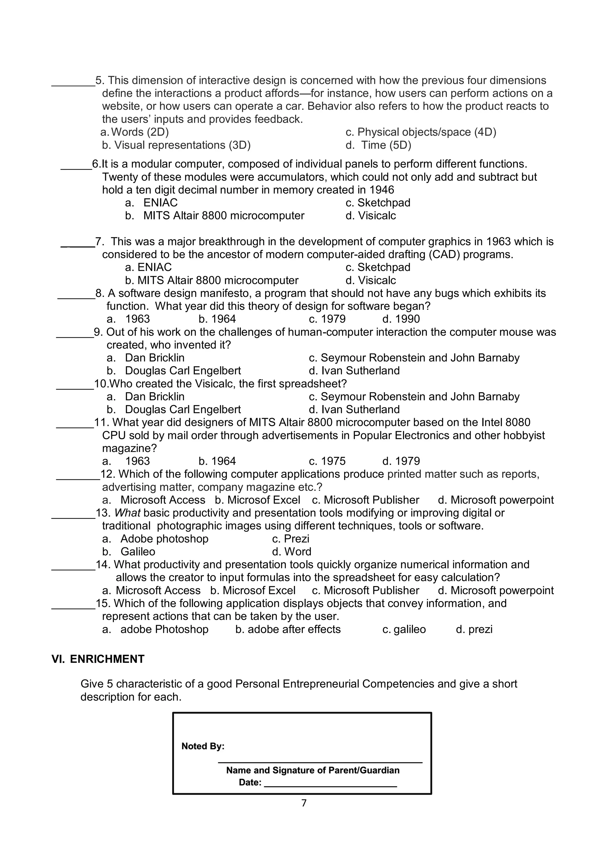 WEEK1-STE-COMPSCI-G7-1Q-ROMINICCHENG.docx.pdf | Desktop Publishing | Computer Software and ...