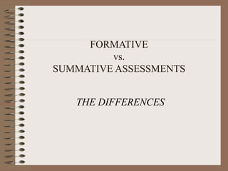 week 1-Summative and Formative Assessments 1.ppt