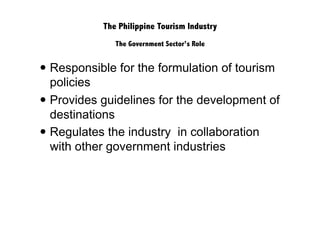 Week 1 the philippine tourism industry | PDF