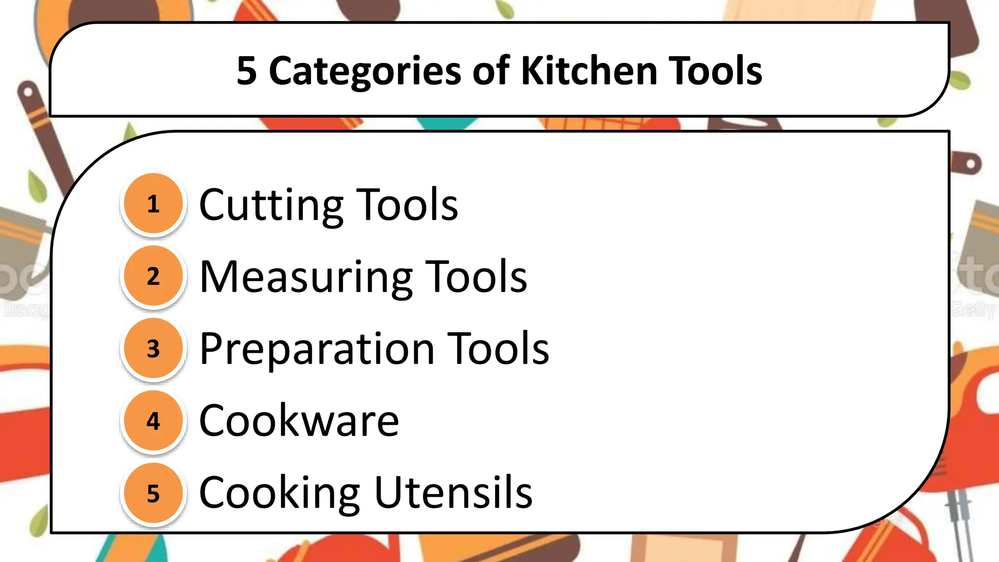 WEEK 1 - Use and maintain Kitchen tools and Equipment.pptx
