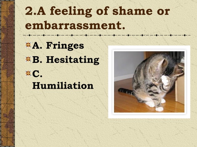 Week 1 Vocabulary Quiz ppt. | PPT