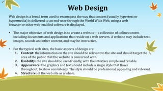 Introduction to Web Technology by Mahesh Sharma | PPTX