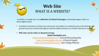 Introduction to Web Technology by Mahesh Sharma | PPTX