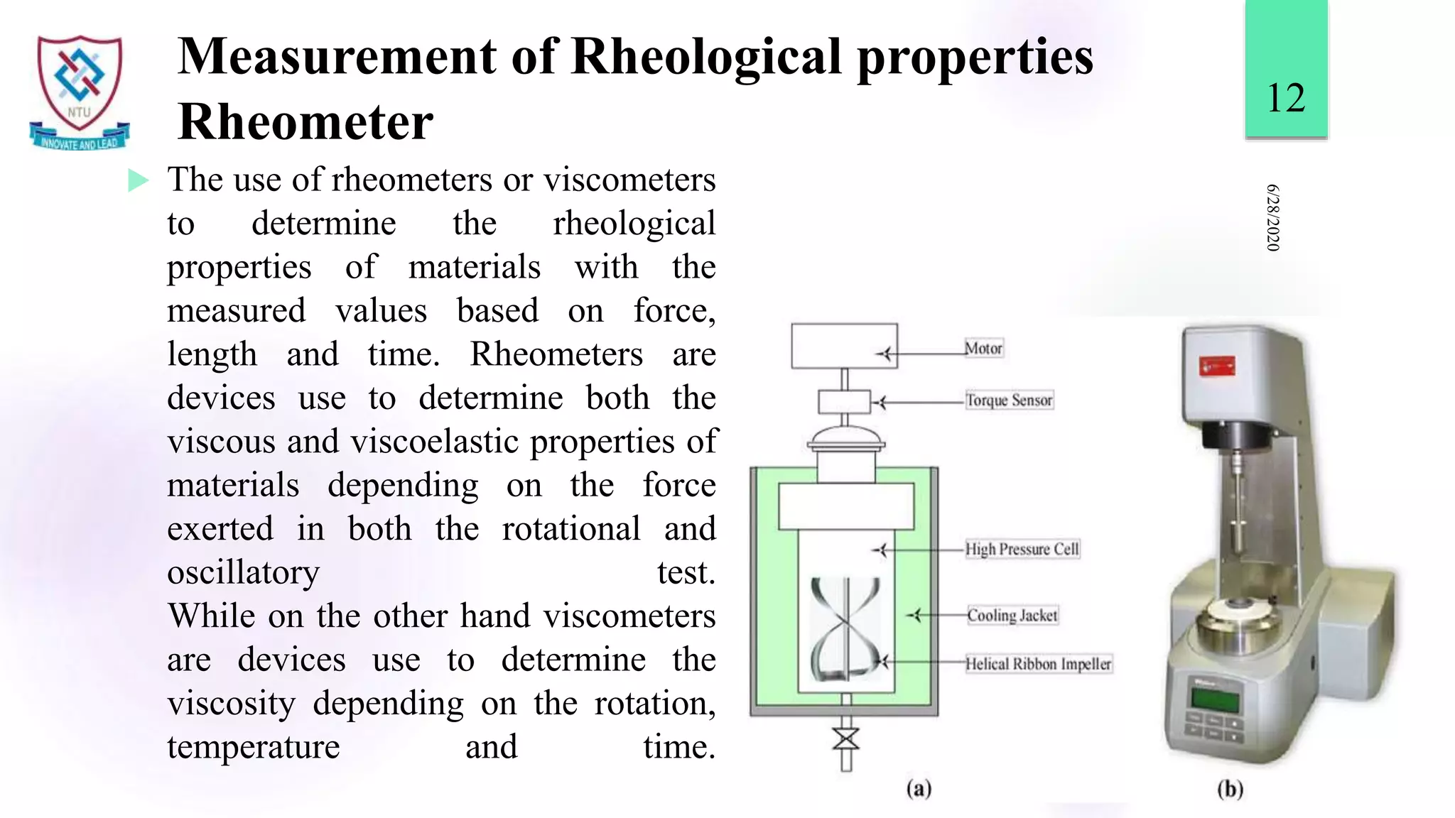 Polymer Rheology(Properties study of polymer) | PPTX