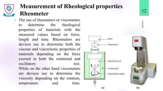 Polymer Rheology(Properties study of polymer) | PPTX