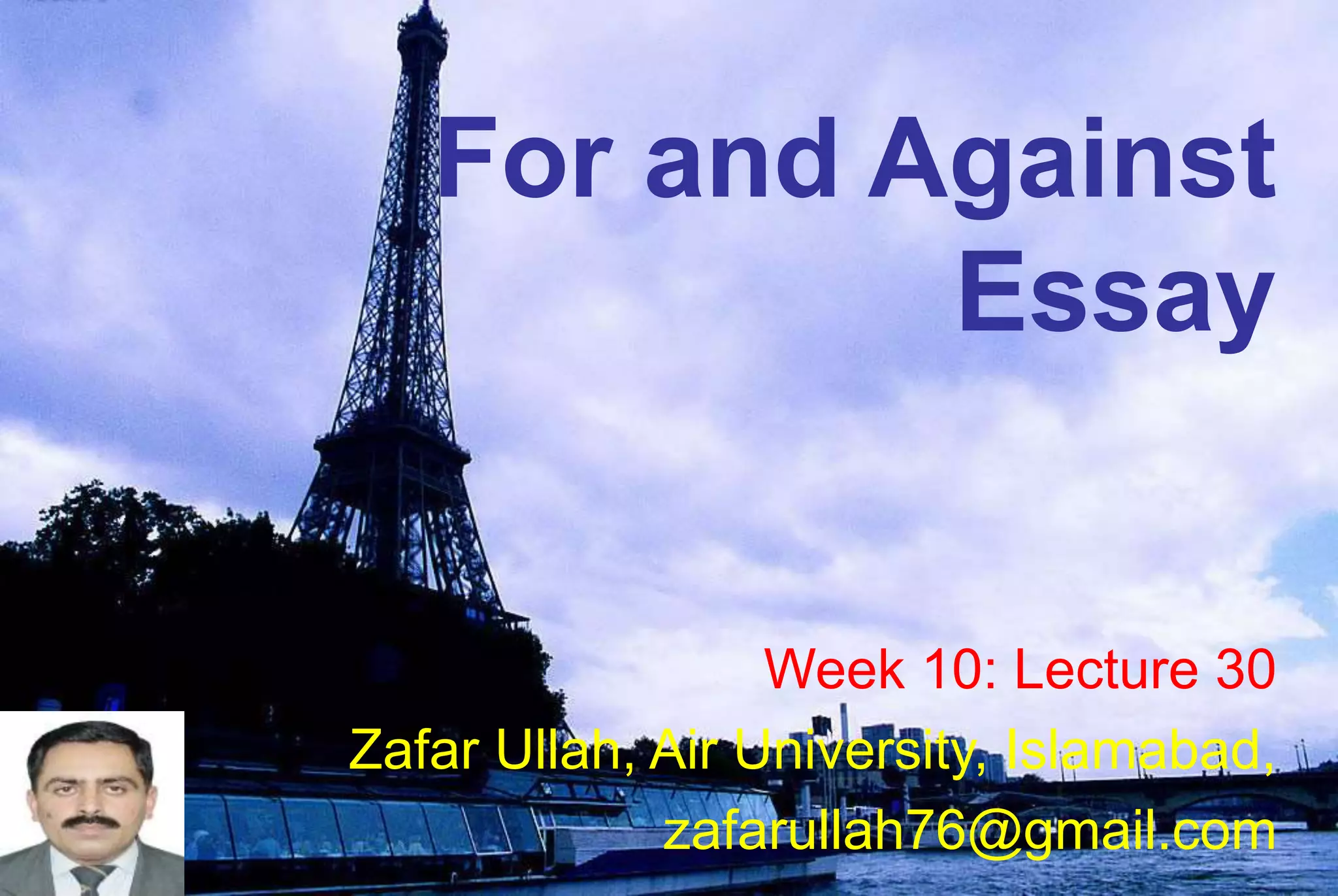 Week 10. lecture 30 ppt | PPT