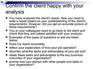 Week10 Analysing Client Requirements | PPT