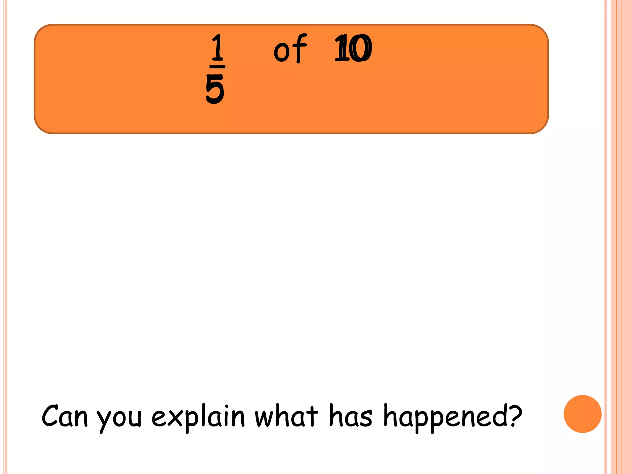 Finding Fractions of Numbers | PPT
