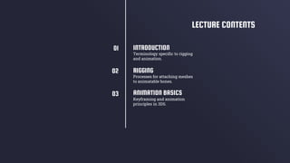 Week 10 - Introduction to Animation in 3DS Max | PPTX