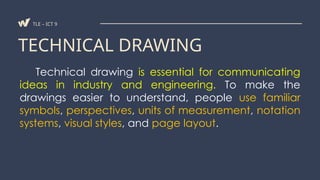 CSS 9 - PREPARING AND INTERPRETING TECHNICAL DRAWING.pptx | Drawing and ...