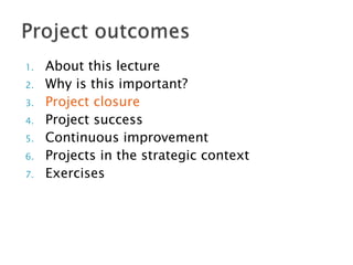 Project Outcomes | PPTX