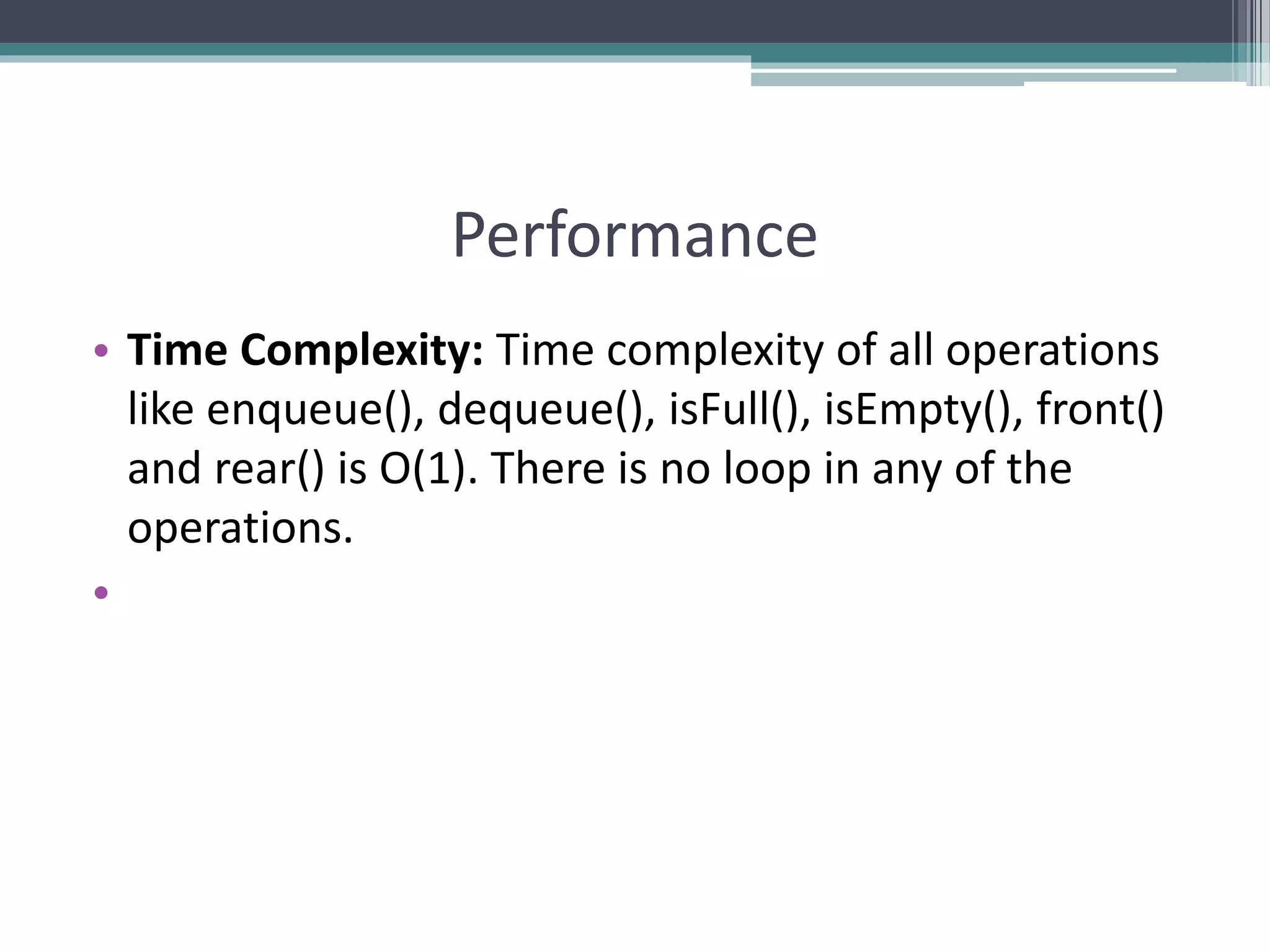 Queue Data Structure | PPTX