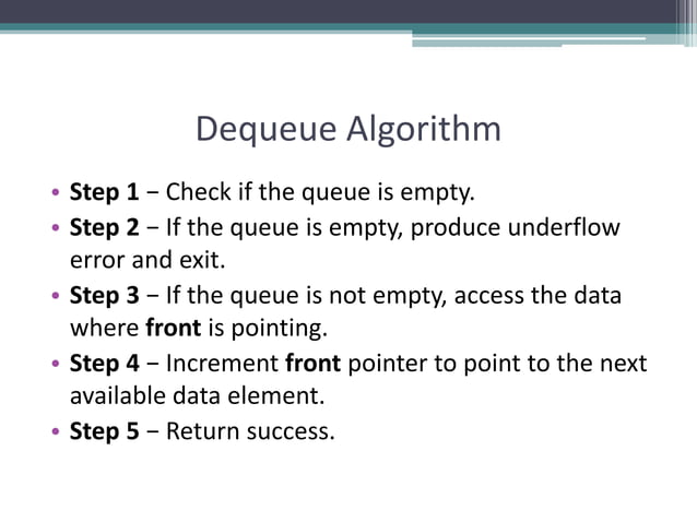 Queue Data Structure | PPTX