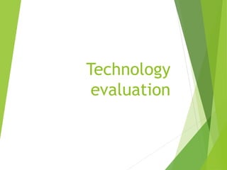 ops300 Week10 technology evaluation | PPTX | Technology & Computing