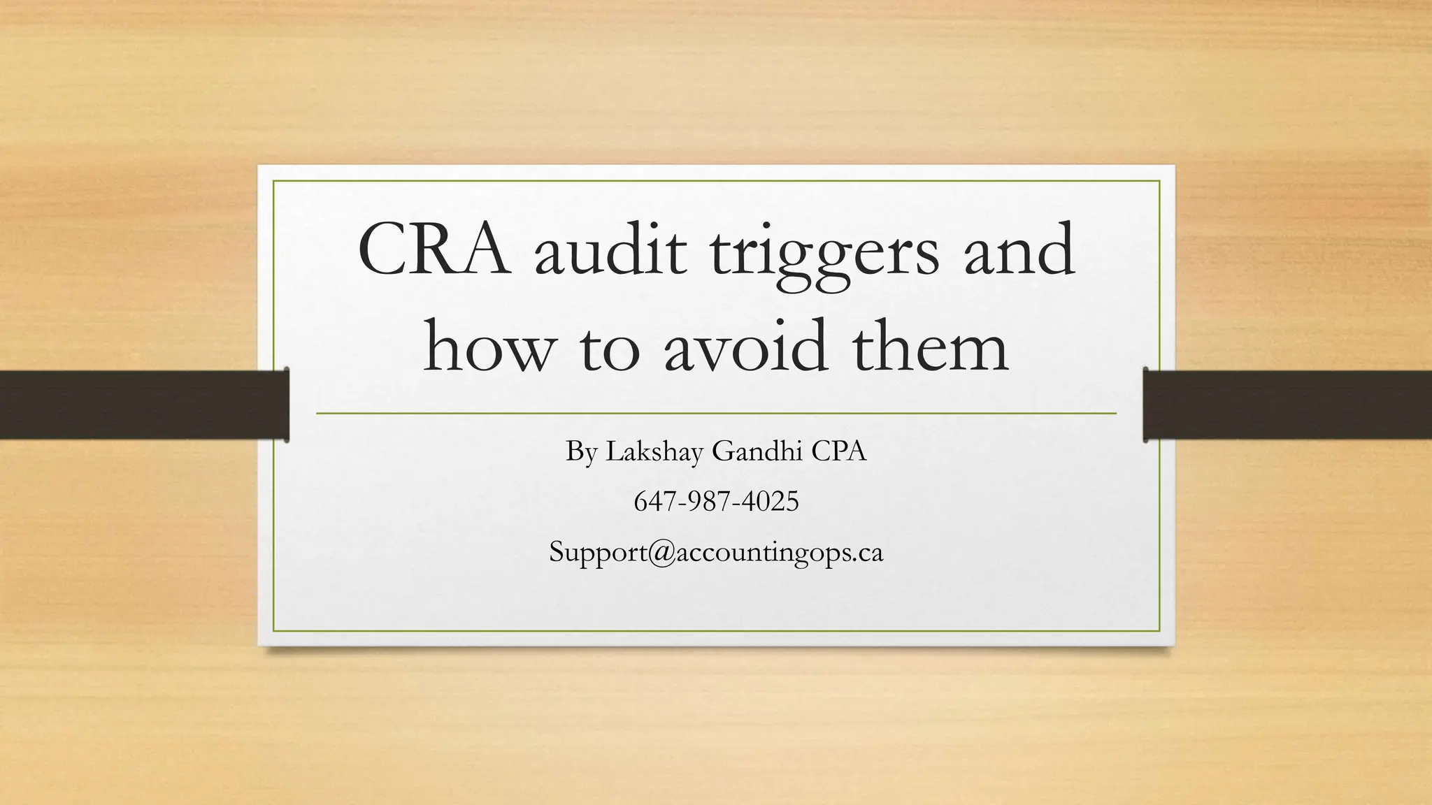 Audit triggers and how to avoid them.pptx
