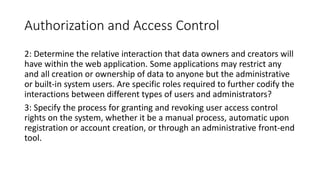 information security(authentication application, Authentication and Access Control and ACLs ) | PPT