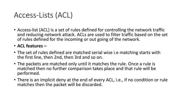 Information Securityauthentication Application Authentication And Access Control And Acls Ppt