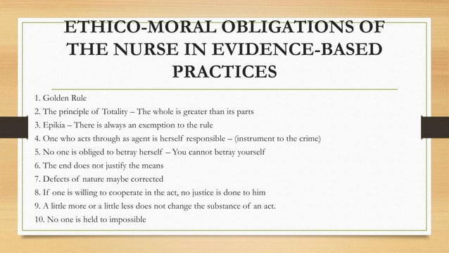 Ethico-moral responsibilities powerpoint | PPTX