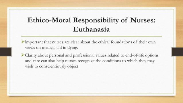 Ethico-moral responsibilities powerpoint | PPTX