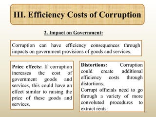 Corruption in developing countries | PPT