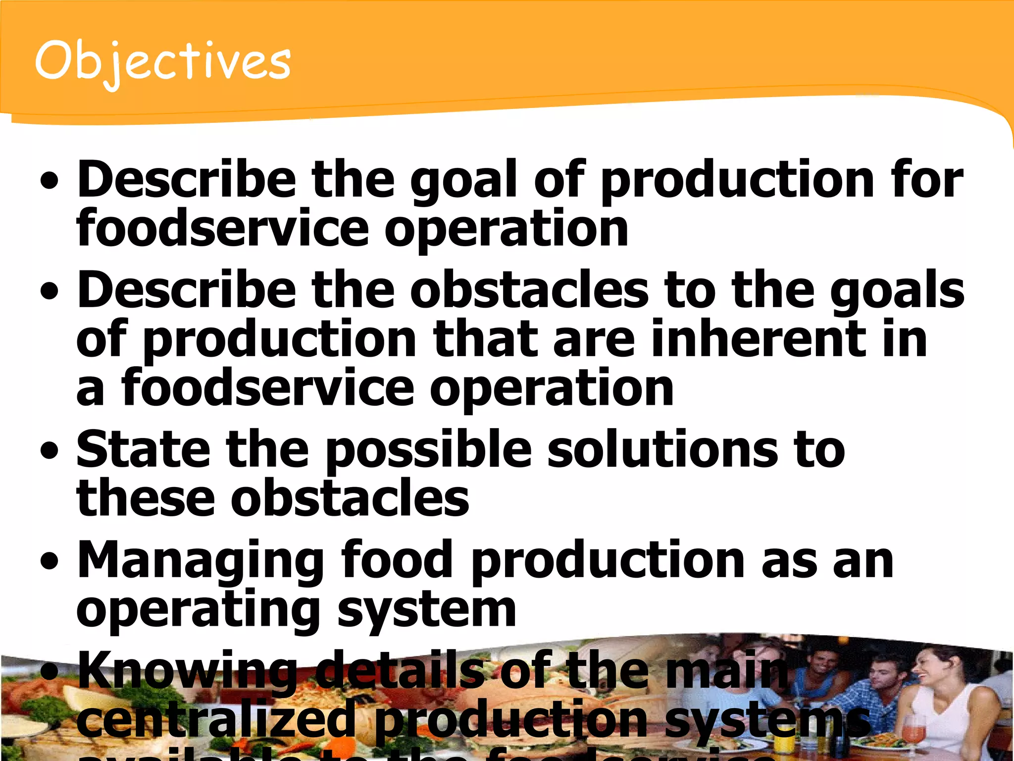Week 10 Food And Beverage Production Methods 2 2552 | PPT | Food ...