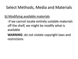 Week10 instructional materials | PPT