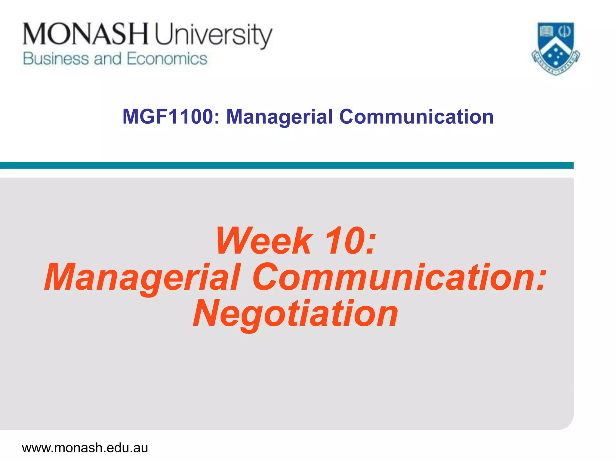 Week 10 Managerial Communication | PPTX | Business Administration ...