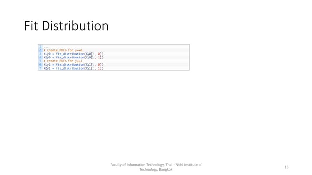 Week 11: Programming for Data Analysis | PPT