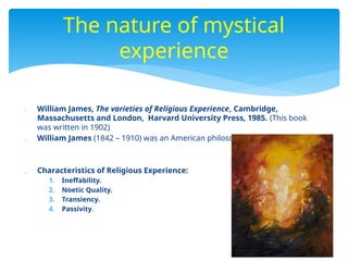 Islamic Mysticism and the practices of Sufi Muslims | PPTX
